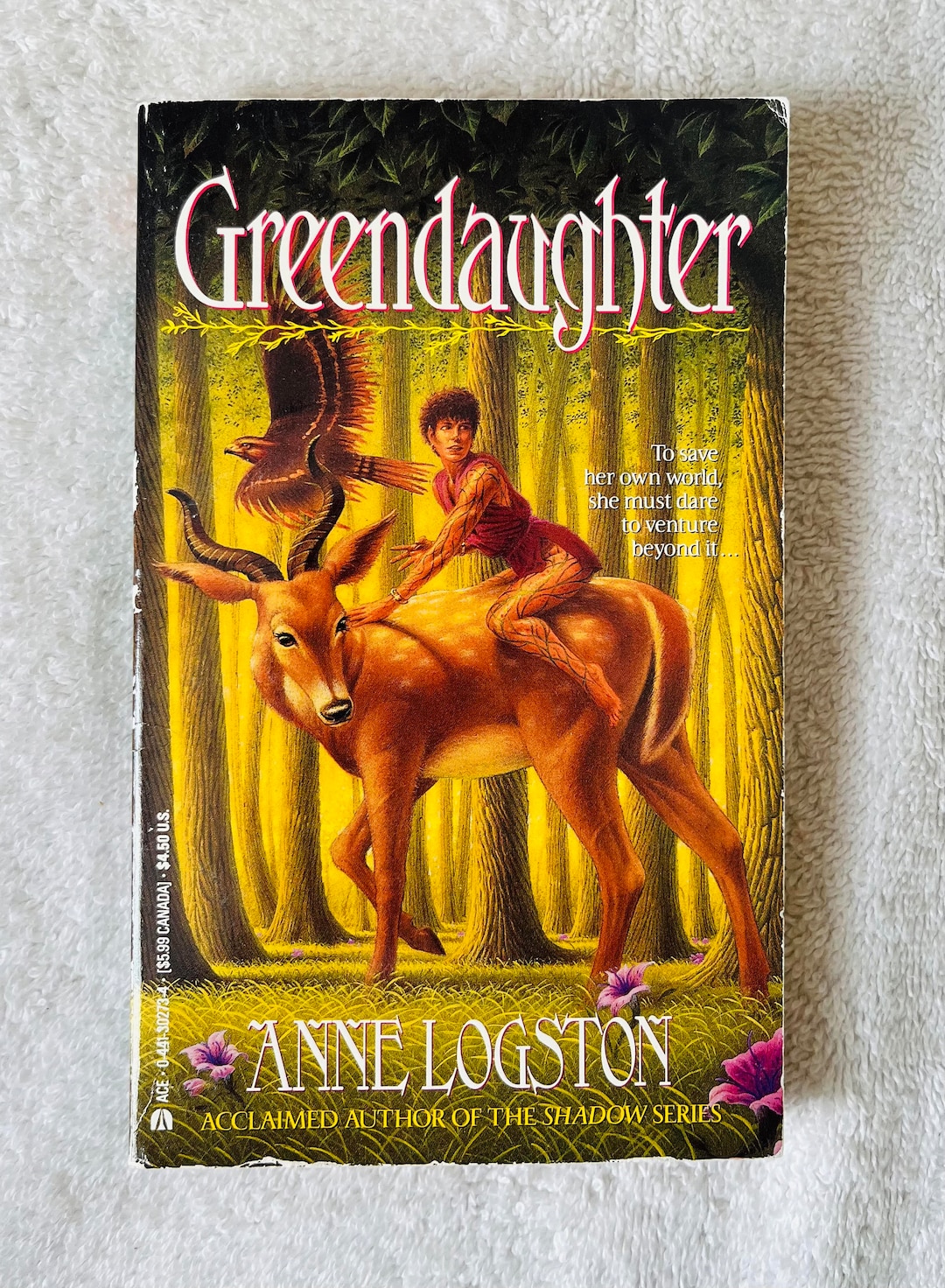 ANNE LOGSTON Greendaughter 1993 Ace Paperback Fantasy First Printing - Etsy