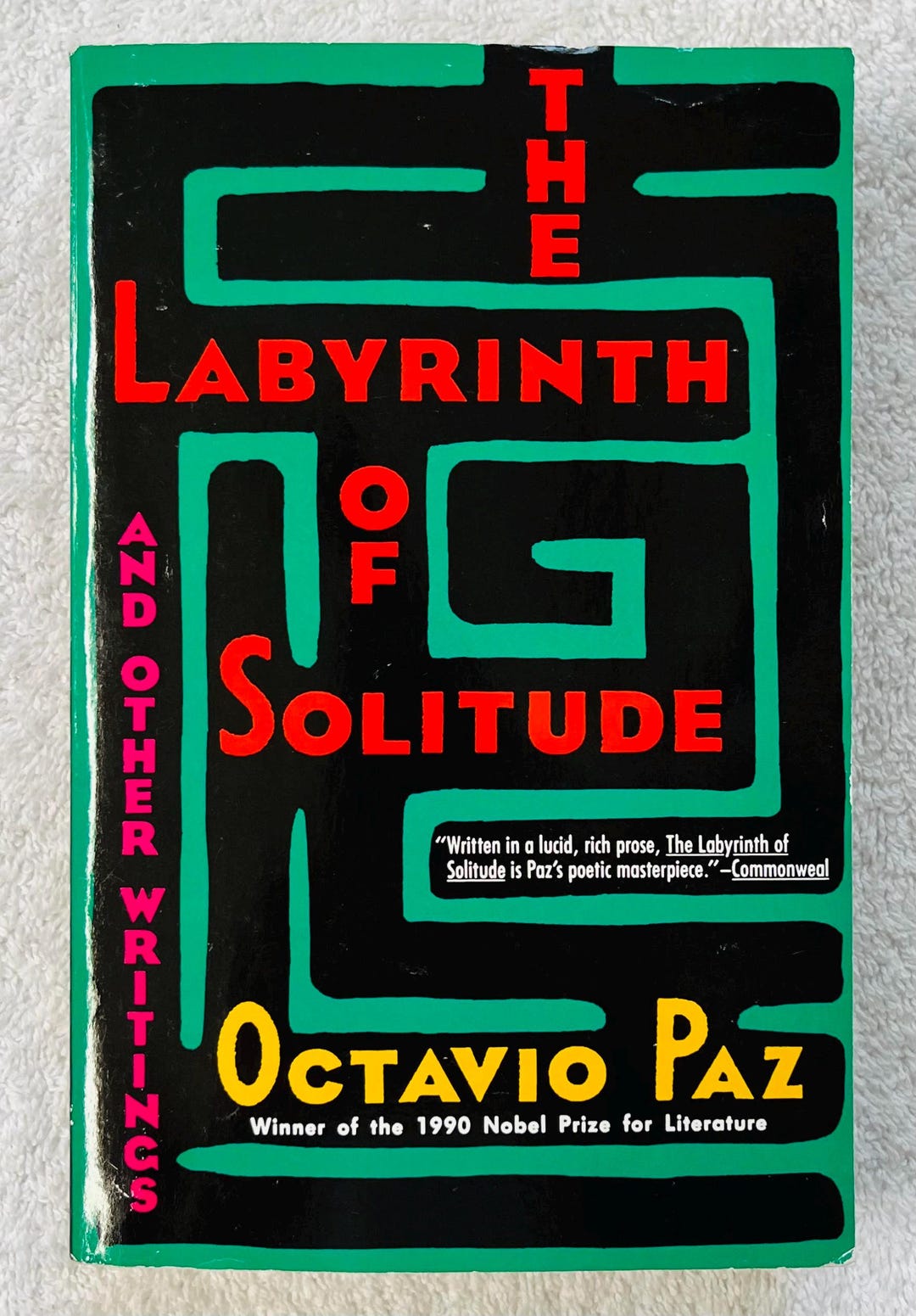 OCTAVIO PAZ - the Labyrinth of Solitude - 1985 Grove Press Soft Cover ...