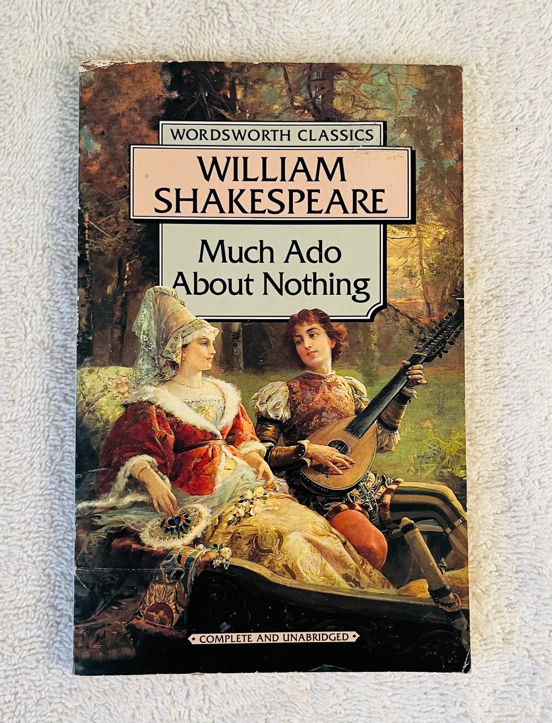 WILLIAM SHAKESPEARE Much Ado About Nothing 1995 Wordsworth - Etsy