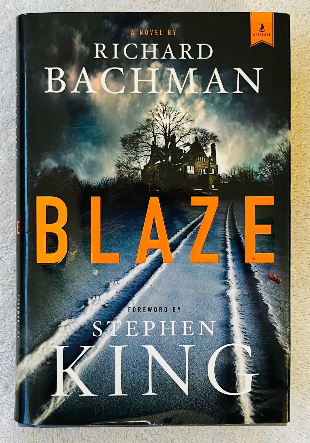 STEPHEN KING as Richard Bachman - BLAZE - First Printing Hardcover in ...