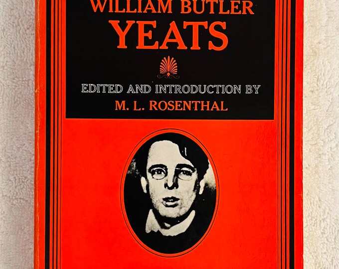 WILLIAM BUTLER YEATS - Selected Poems and Two Plays - 1978 Soft Cover - Etsy