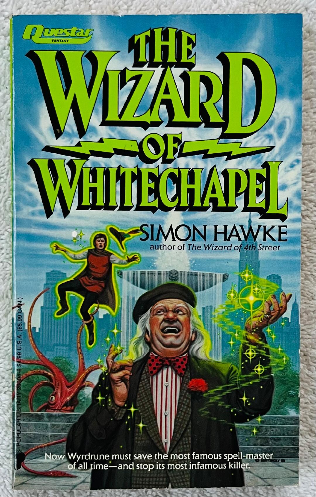 SIMON HAWKE - the Wizard of Whitechapel - 1988 Paperback - Etsy