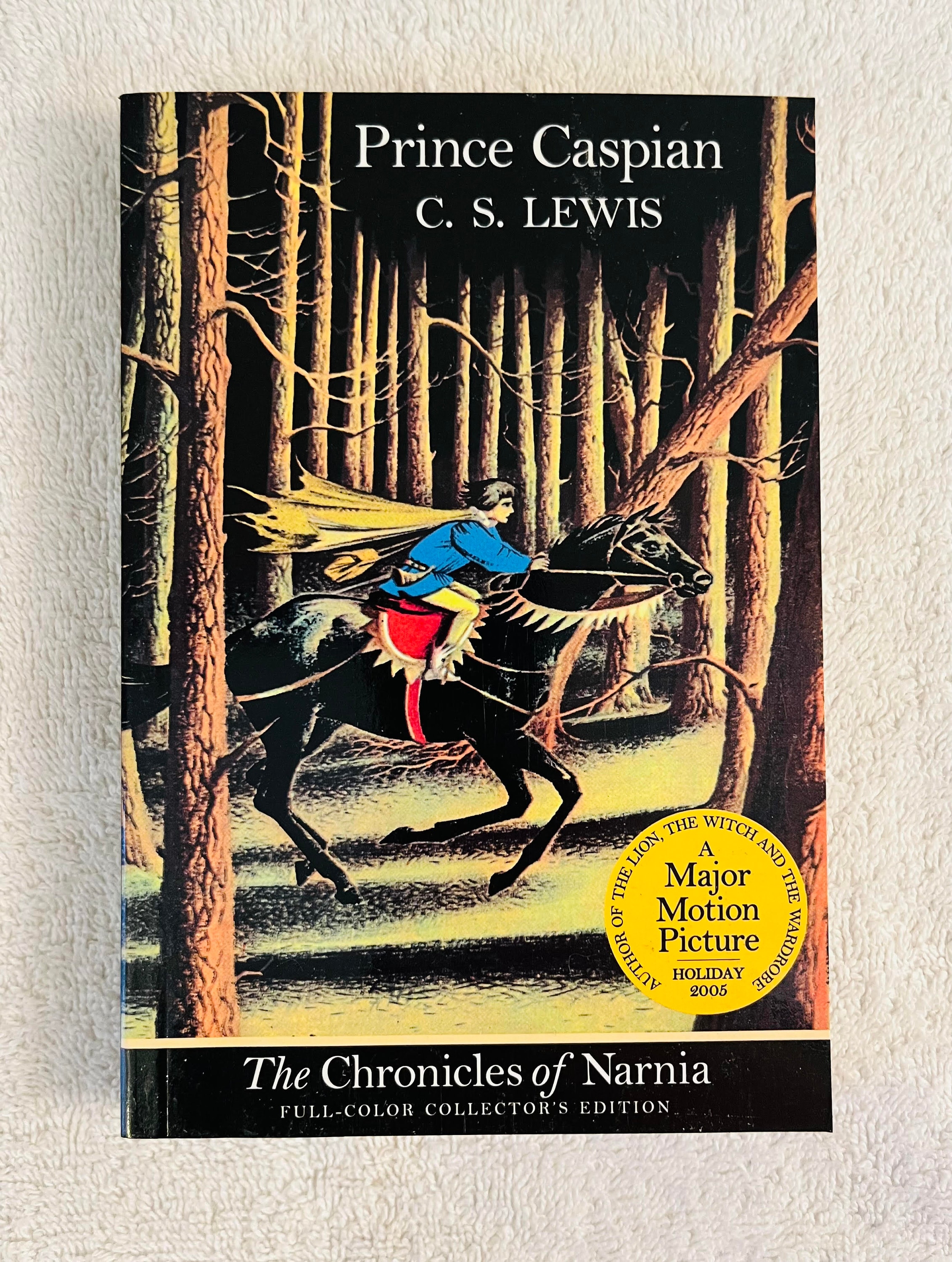 Prince Caspian Book Cover