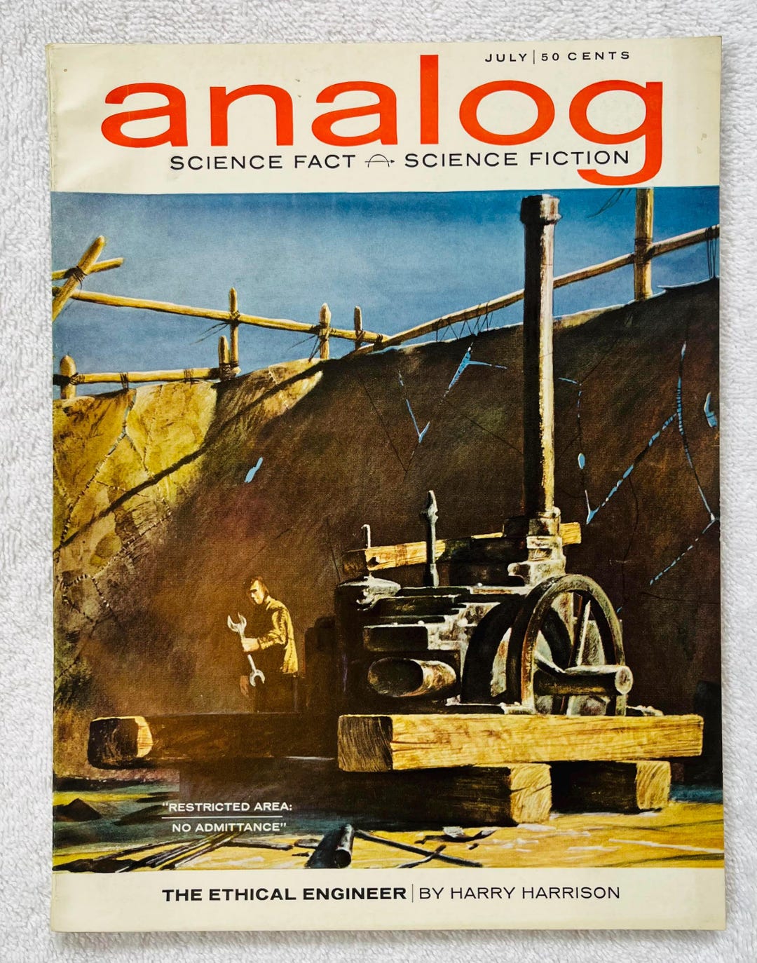 ANALOG Magazine - July 1963 Issue - Harry Harrison, Kris Neville ...