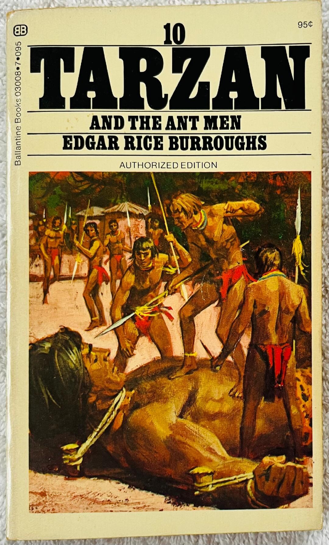EDGAR RICE BURROUGHS - Tarzan and the Ant Men - 1972 Ballantine ...