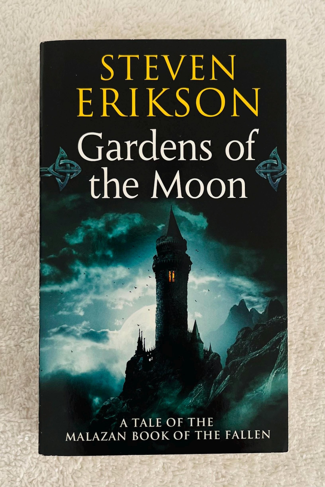 STEVEN ERIKSON Gardens of the Moon Tor Fantasy Paperback Malazan Book ...