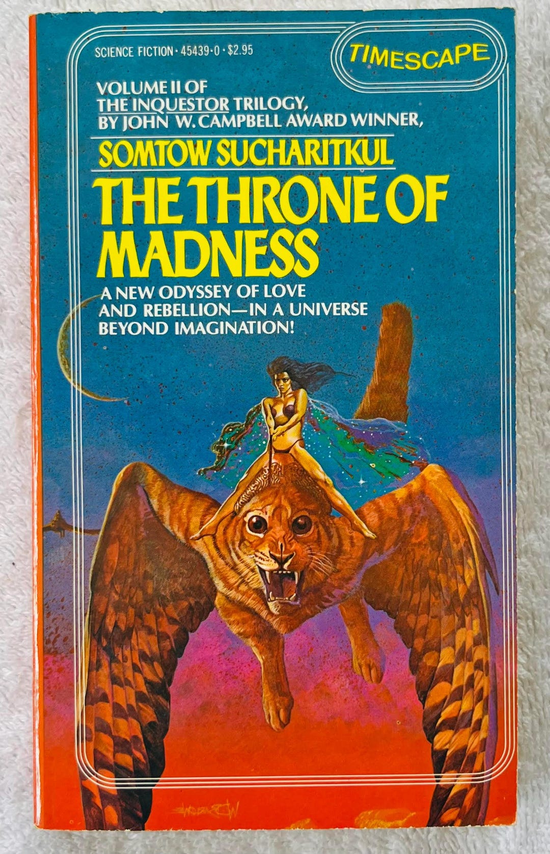 SOMTOW SUCHARITKUL - the Throne of Madness - 1983 First Printing ...