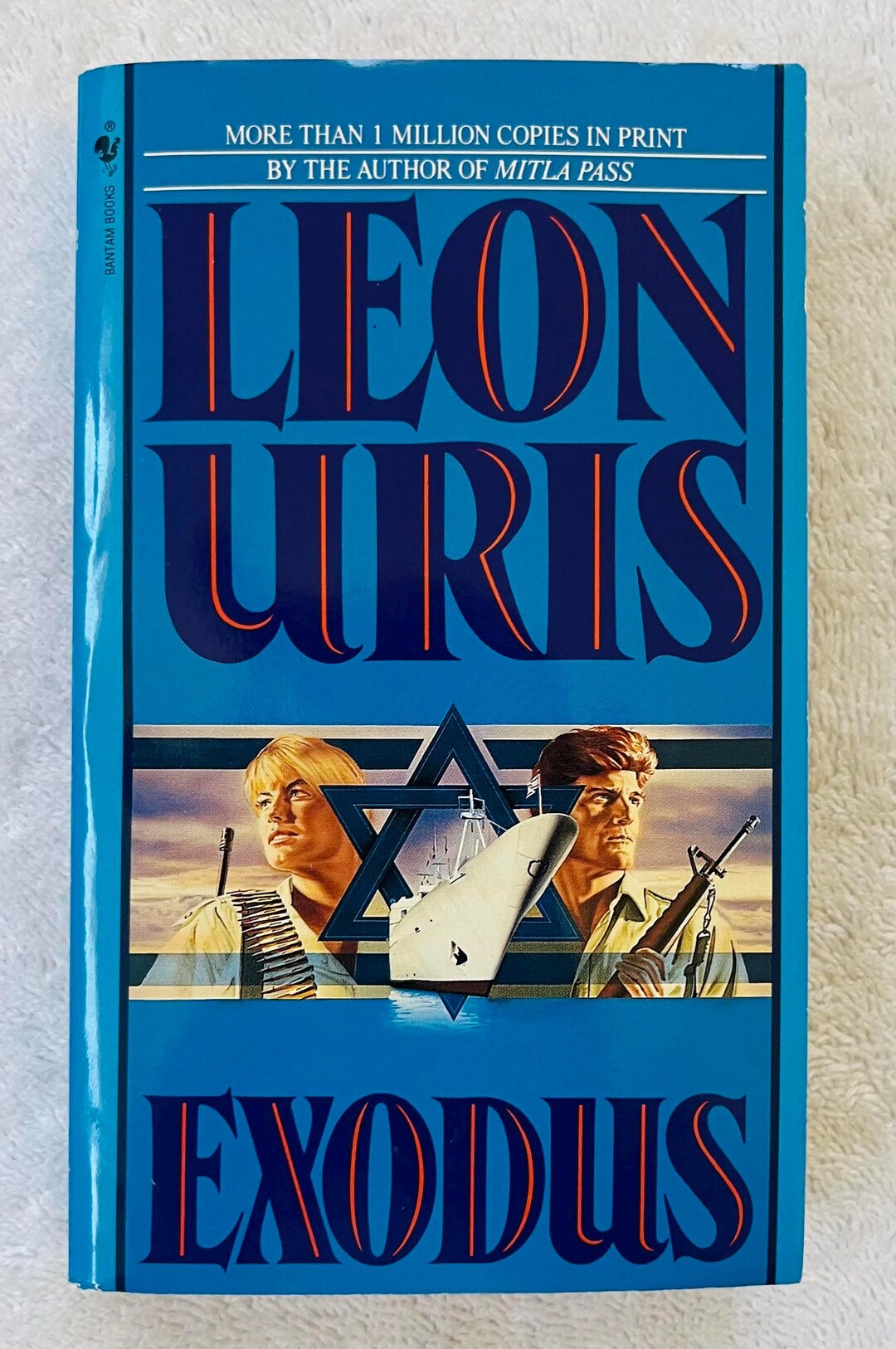 LEON URIS - Exodus - 1986 Bantam Paperback Classic - Etsy