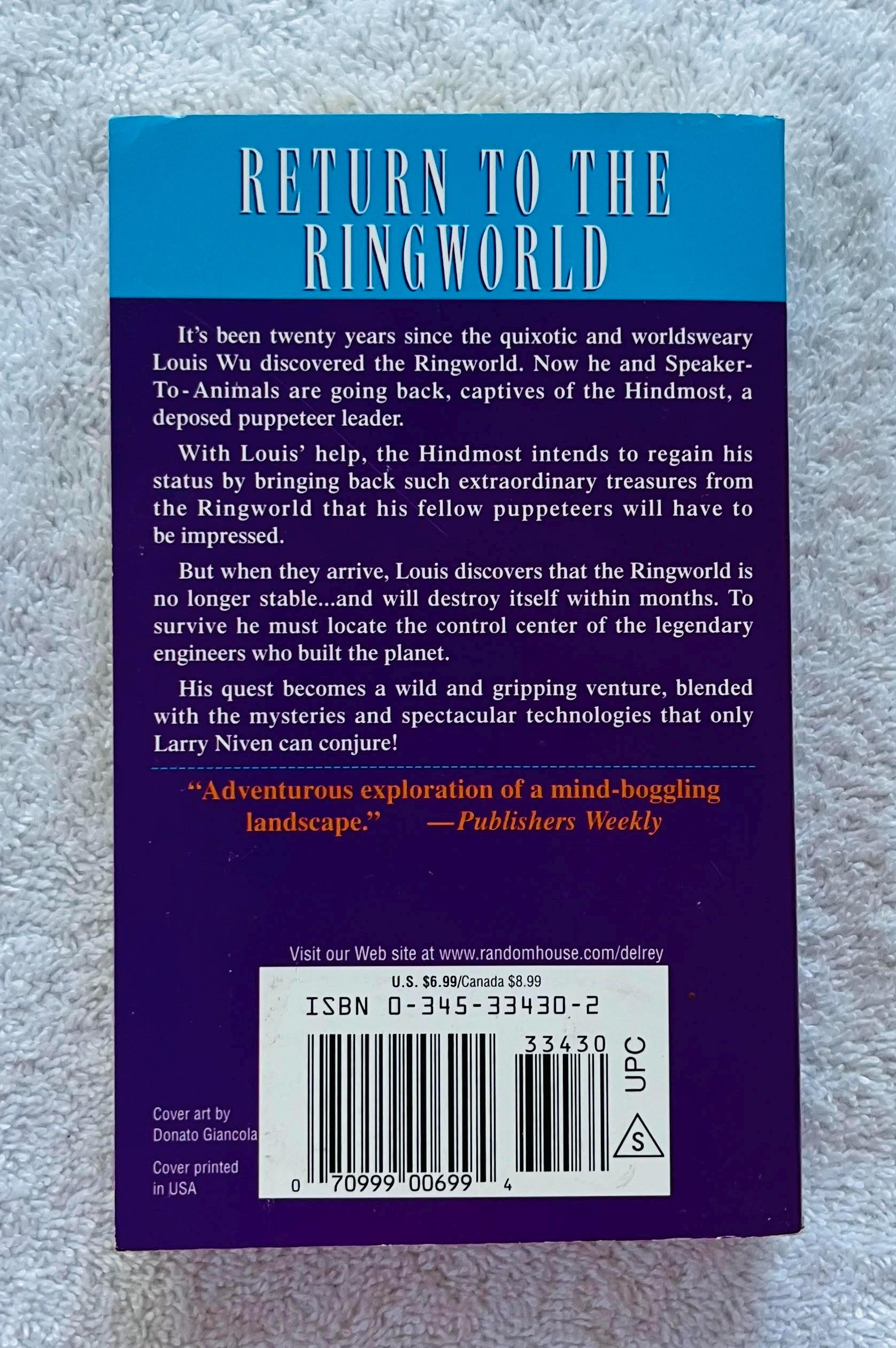 LARRY NIVEN - Ringworld Engineers - 1981 Science Fiction Paperback - Etsy
