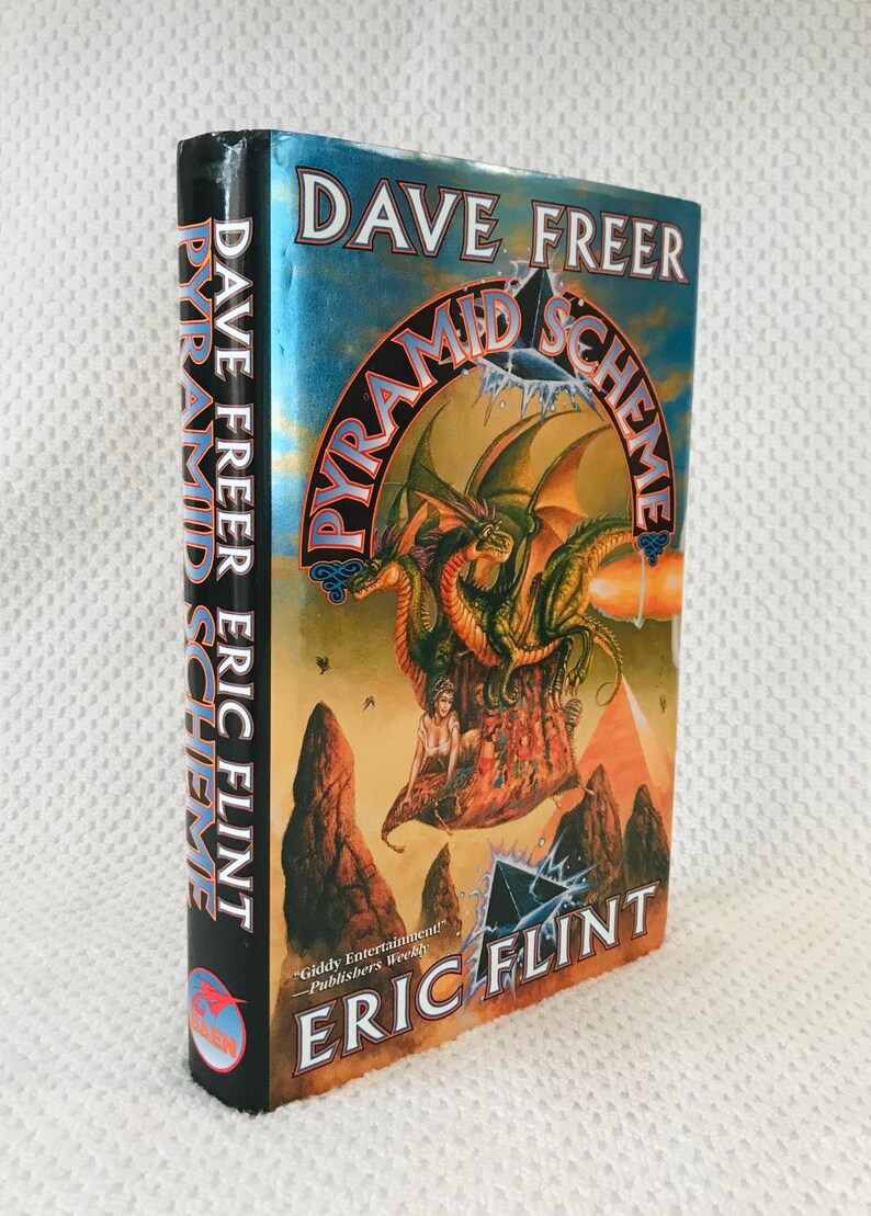 Dave Freer and ERIC FLINT Pyramid Scheme Hardcover First | Etsy