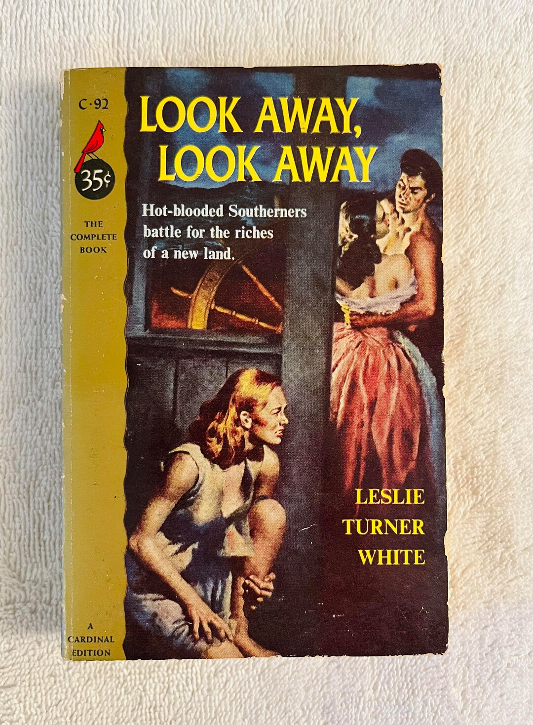 LESLIE TURNER WHITE - Look Away, Look Away - 1953 Cardinal Paperback ...