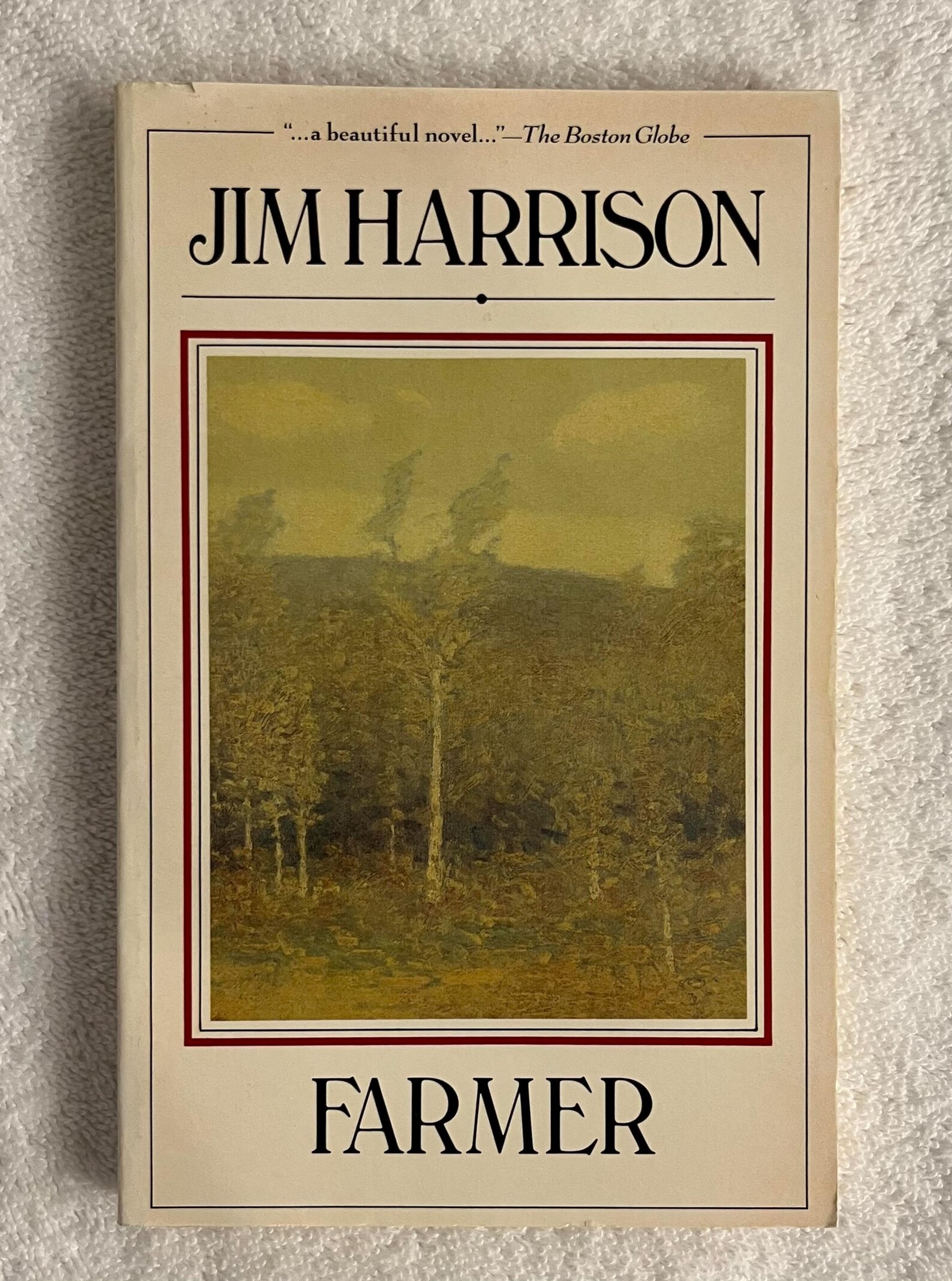 JIM HARRISON Farmer 1989 Delta Soft Cover Edition - Etsy