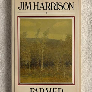 JIM HARRISON Farmer 1989 Delta Soft Cover Edition - Etsy