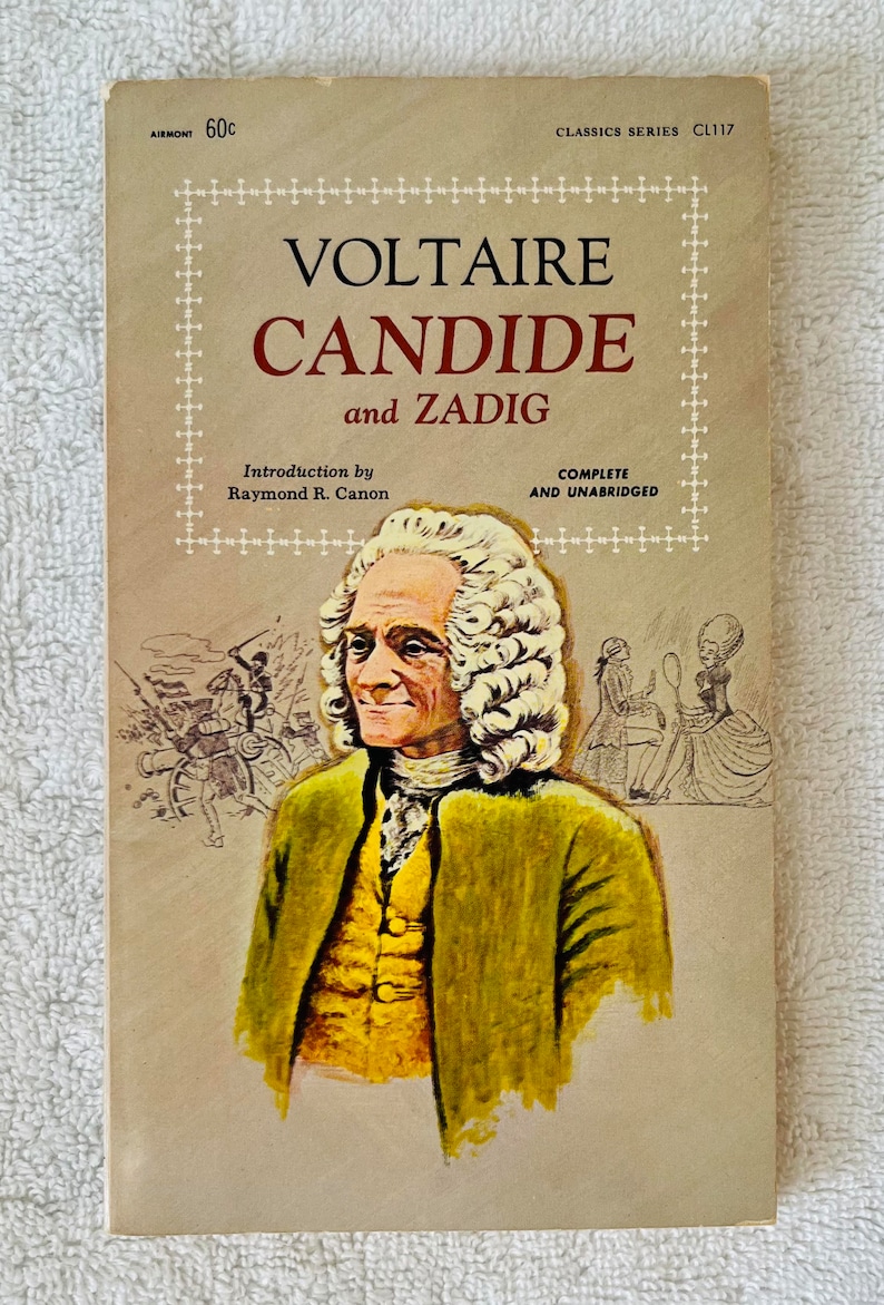 VOLTAIRE - Candide and Zadig - 1966 Airmon Classic Paperback - Etsy