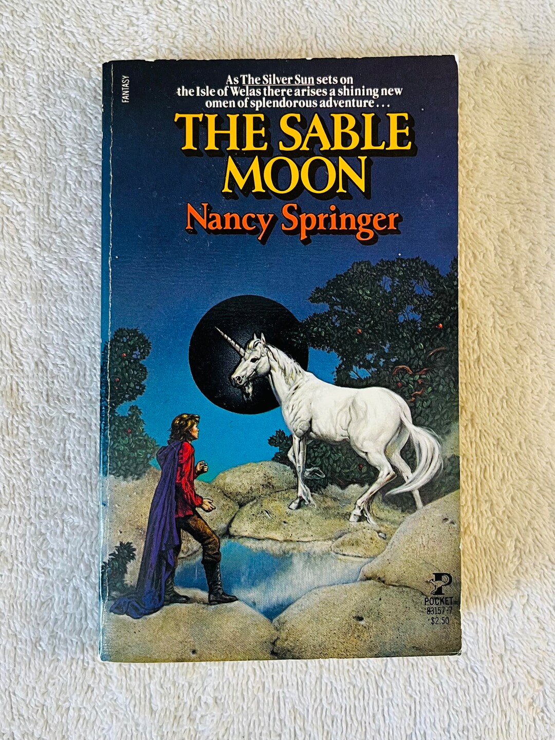 NANCY SPRINGER - the Sable Moon - 1981 Paperback First Printing Fantasy ...