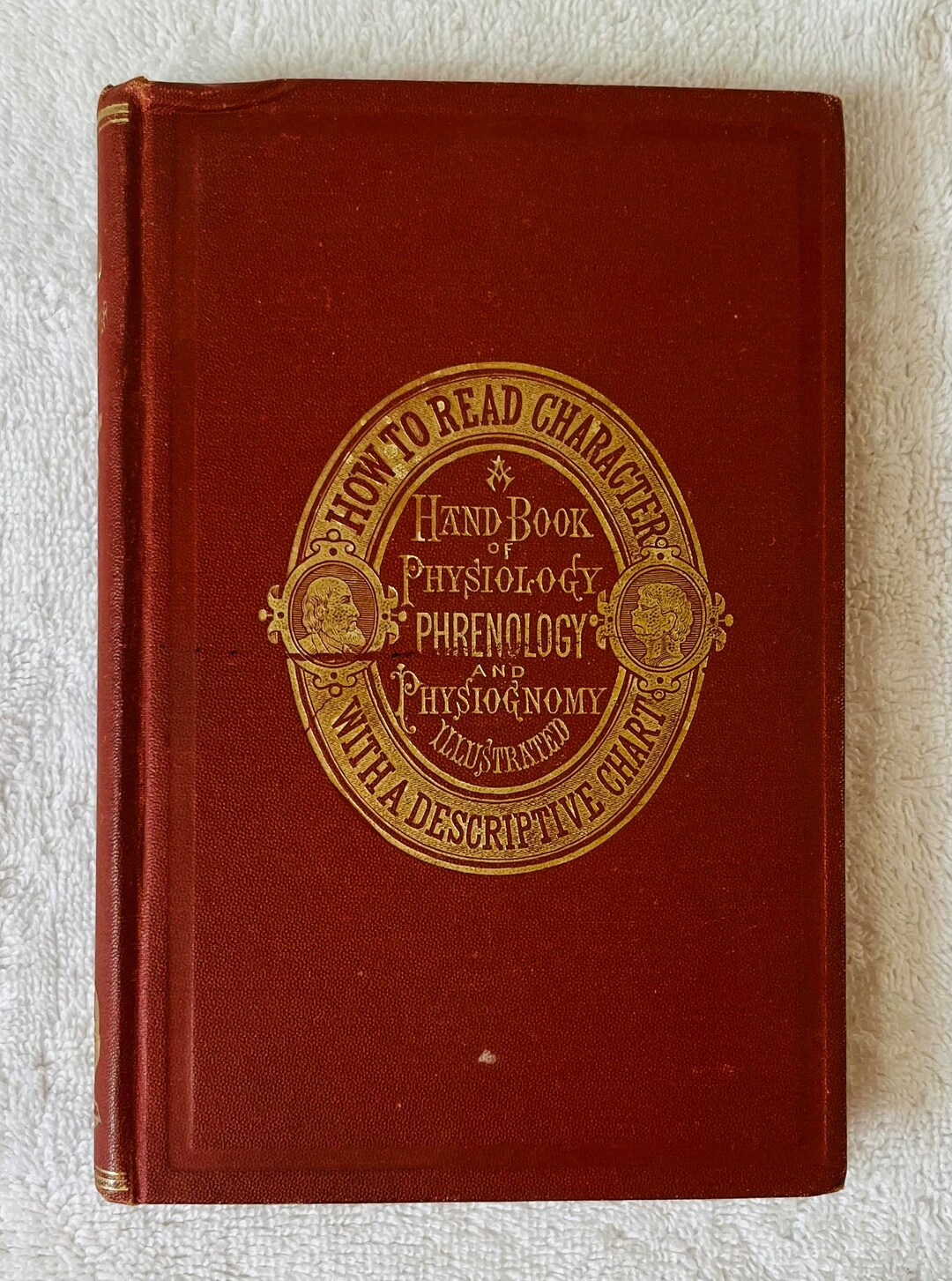 1870 How to Read Character PHRENOLOGY and PHYSIOGNOMY - Etsy