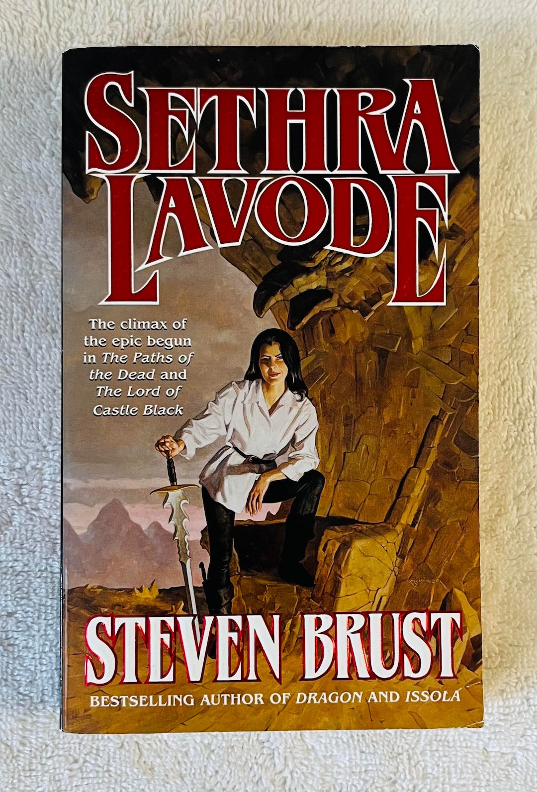 STEVEN BRUST Sethra Lavode First Printing Paperback - Etsy