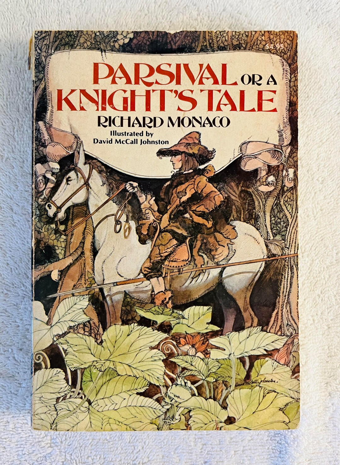 RICHARD MONACO Parsival or A Knight's Tale 1977 Soft - Etsy