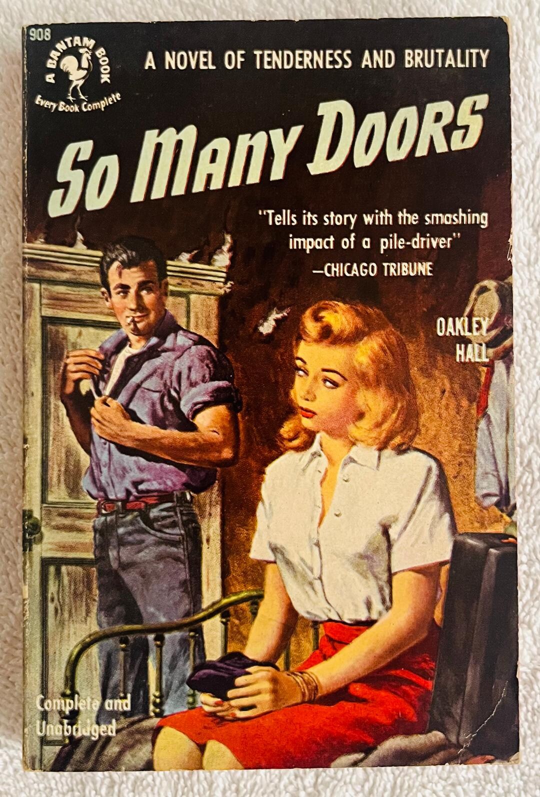 OAKLEY HALL - so Many Doors - 1951 First Printing Bantam Paperback - Etsy