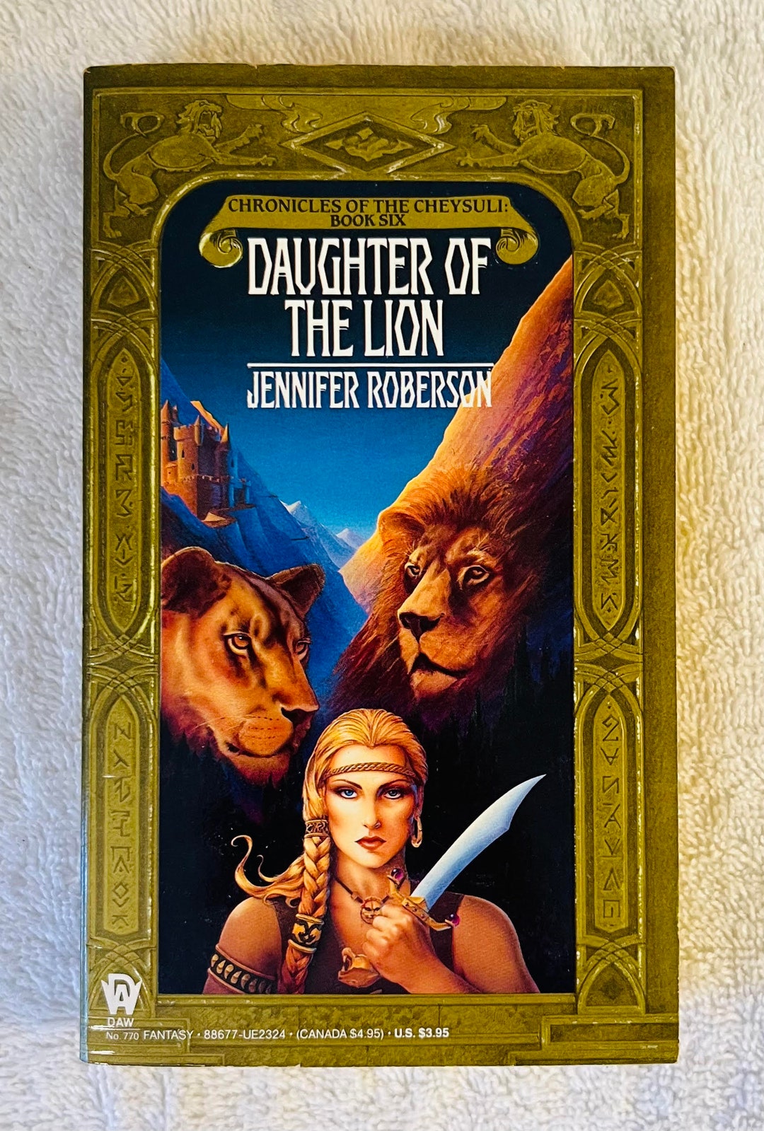 JENNIFER ROBERSON Daughter of the Lion 1989 First Printing Paperback ...
