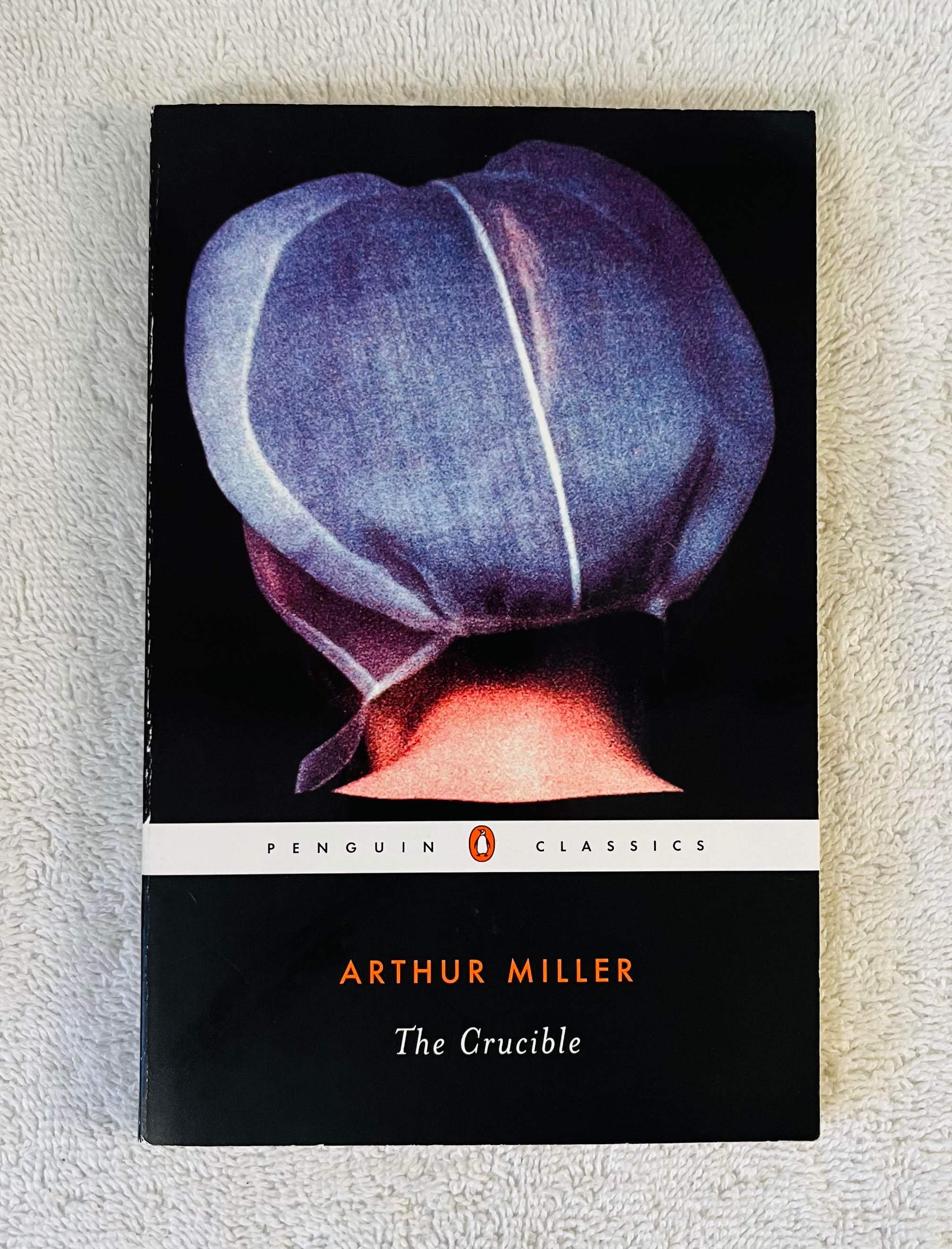 The Crucible Book Cover Arthur Miller