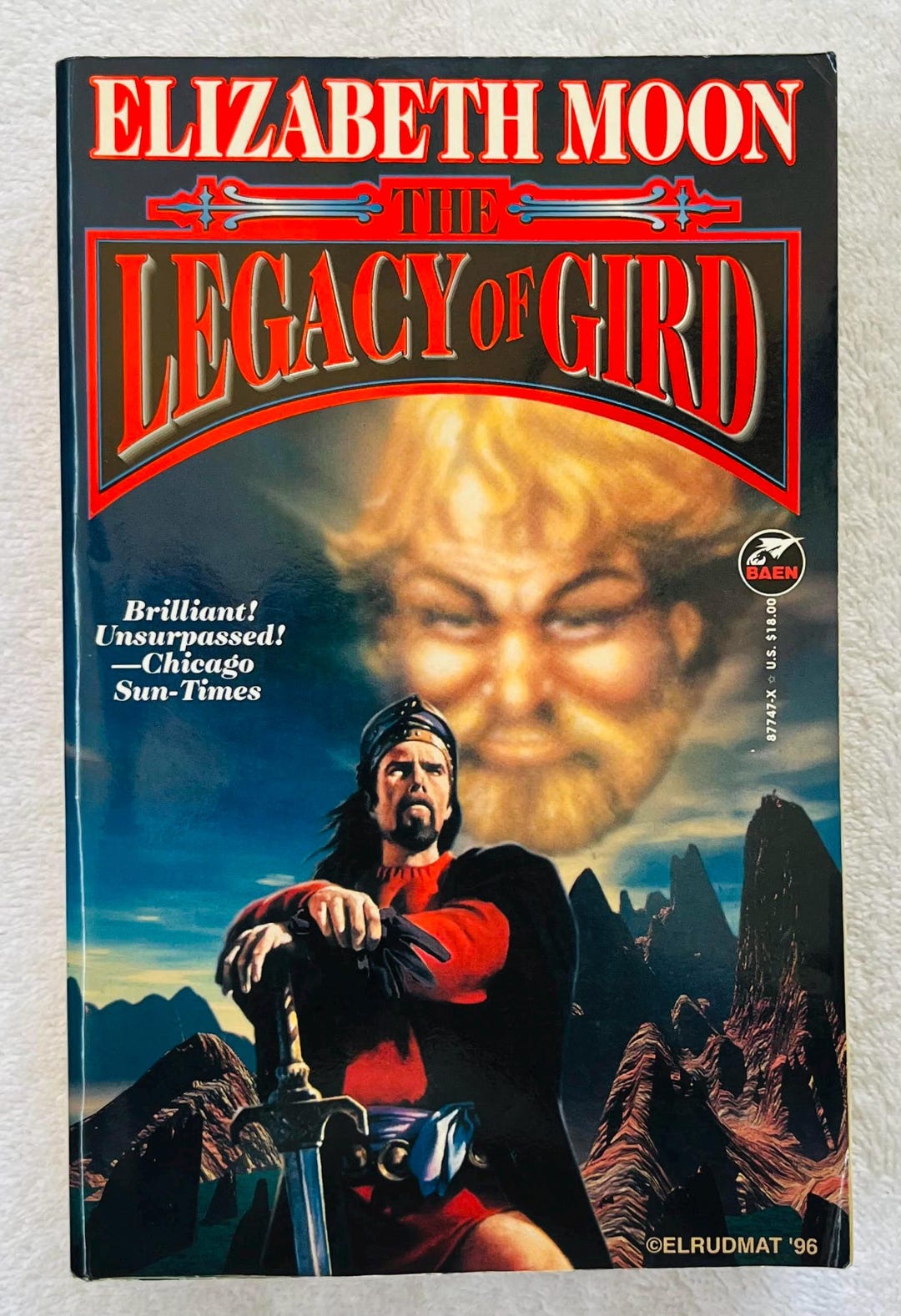 ELIZABETH MOON - the Legacy of Gird - 2000 Baen Books Soft Cover Heroic ...