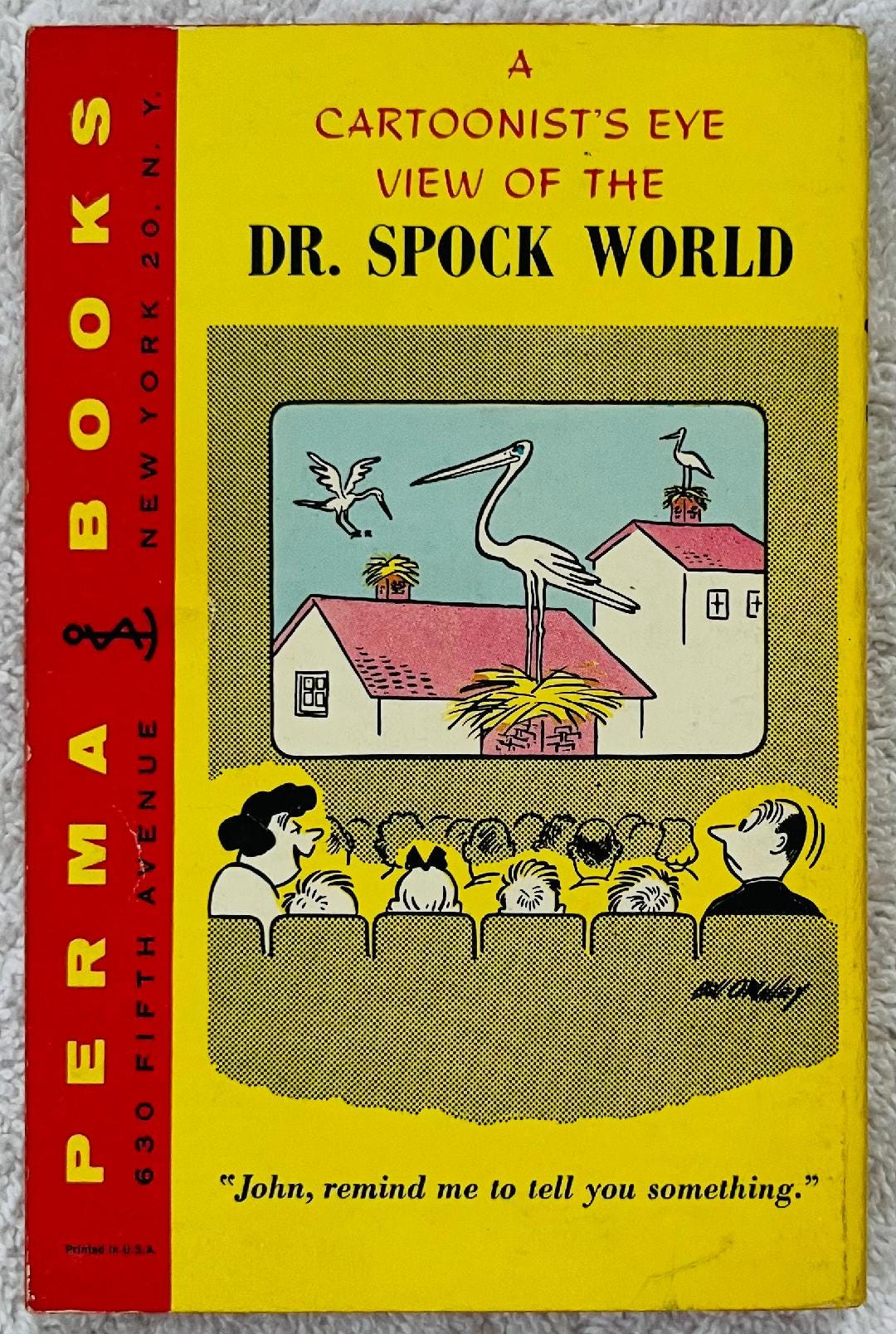 BILL O'MALLEY - Blessed Event - 1956 Cartoon Humor Paperback - Etsy