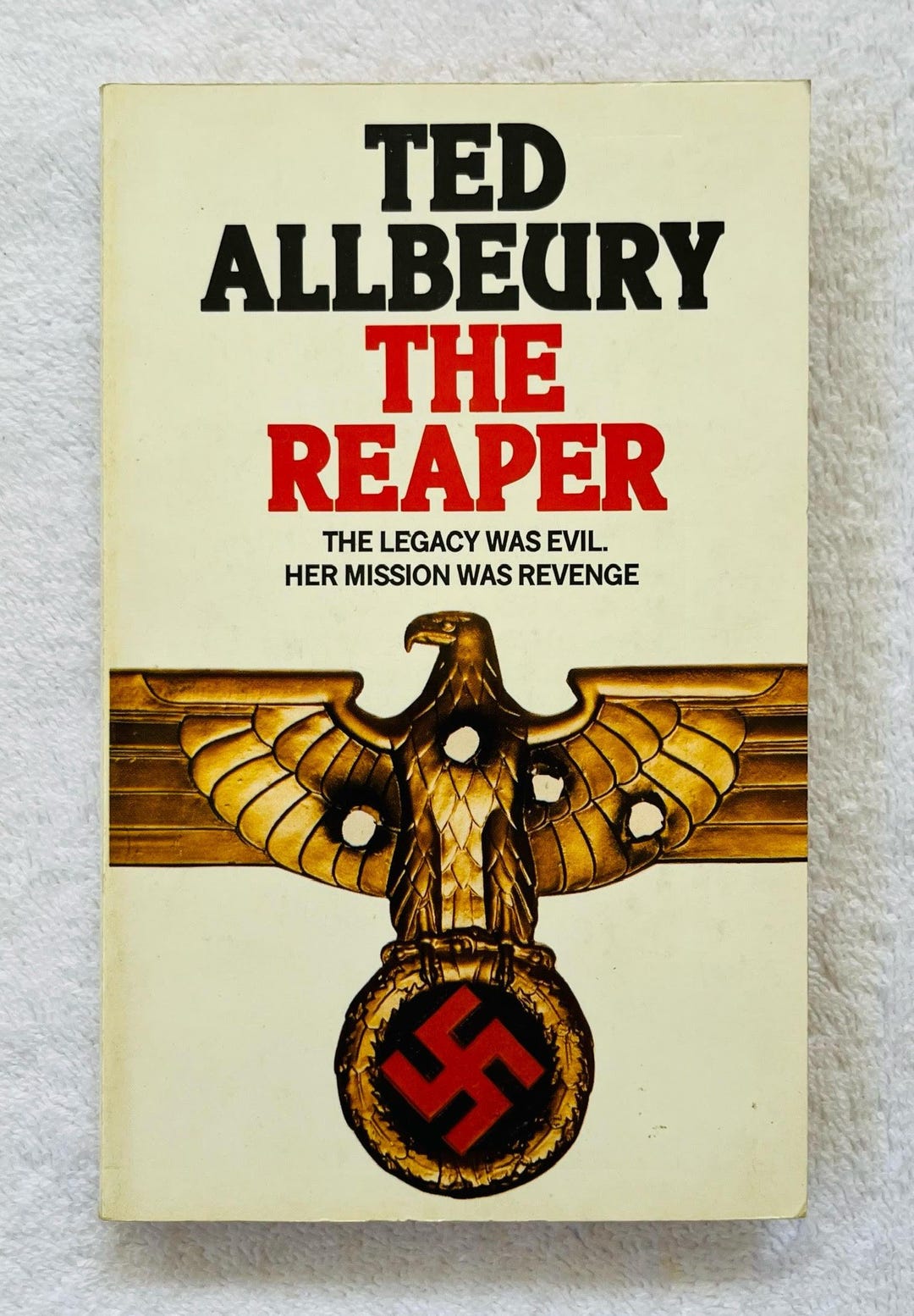 TED ALLBEURY the Reaper 1983 UK Paperback Espionage Thriller - Etsy
