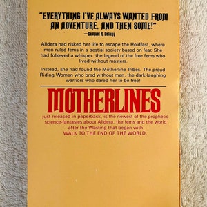 SUZY MCKEE CHARNAS Motherlines 1979 First Printing - Etsy