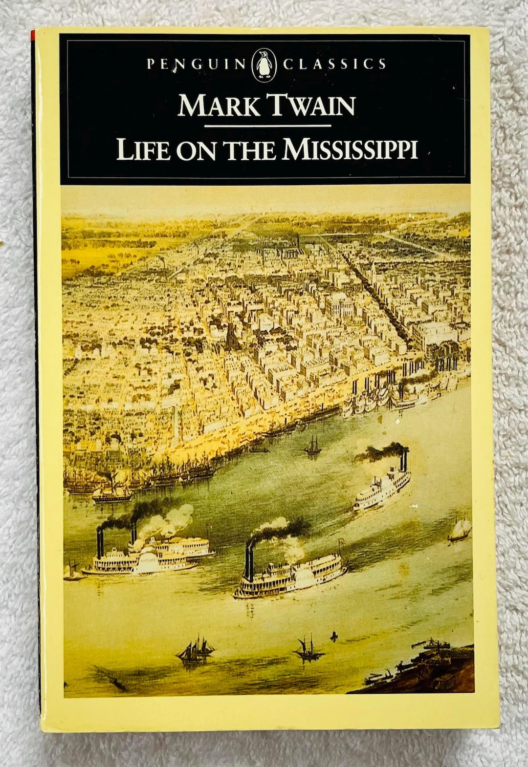 MARK TWAIN - Life on the Mississippi - 1986 Penguin Classics Soft Cover ...