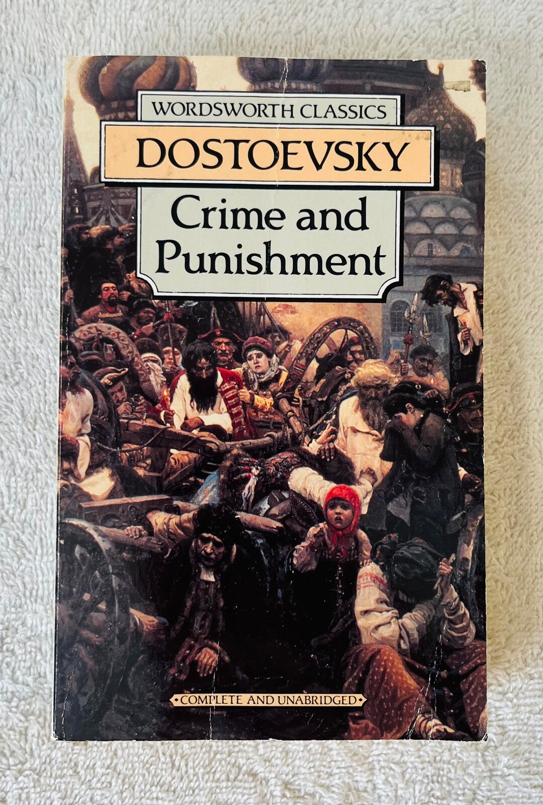 FYODOR DOSTOEVSKY Crime and Punishment 1994 Wordsworth - Etsy