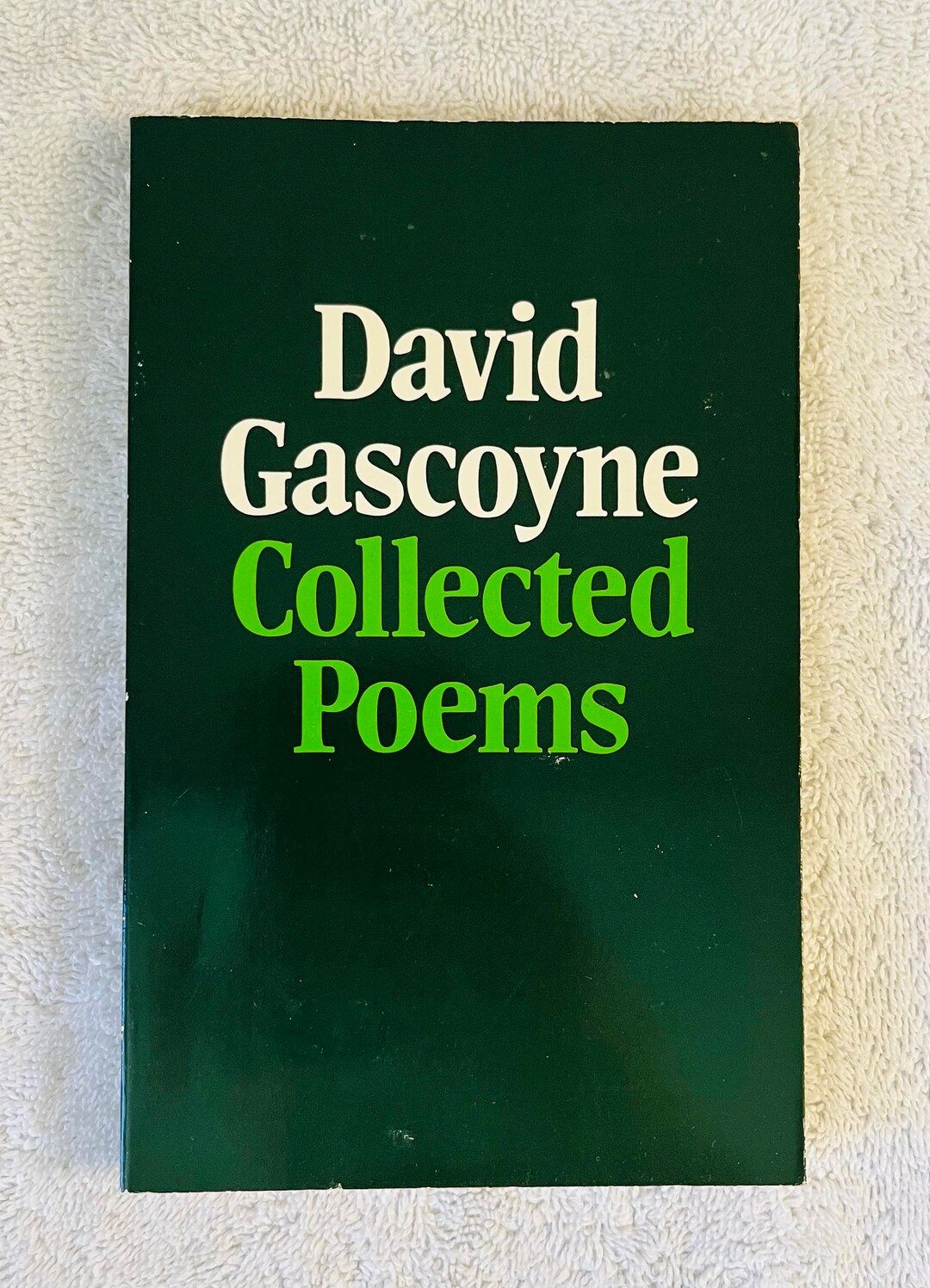 DAVID GASCOYNE - Collected Poems - 1982 Oxford Soft Cover Edition - Etsy