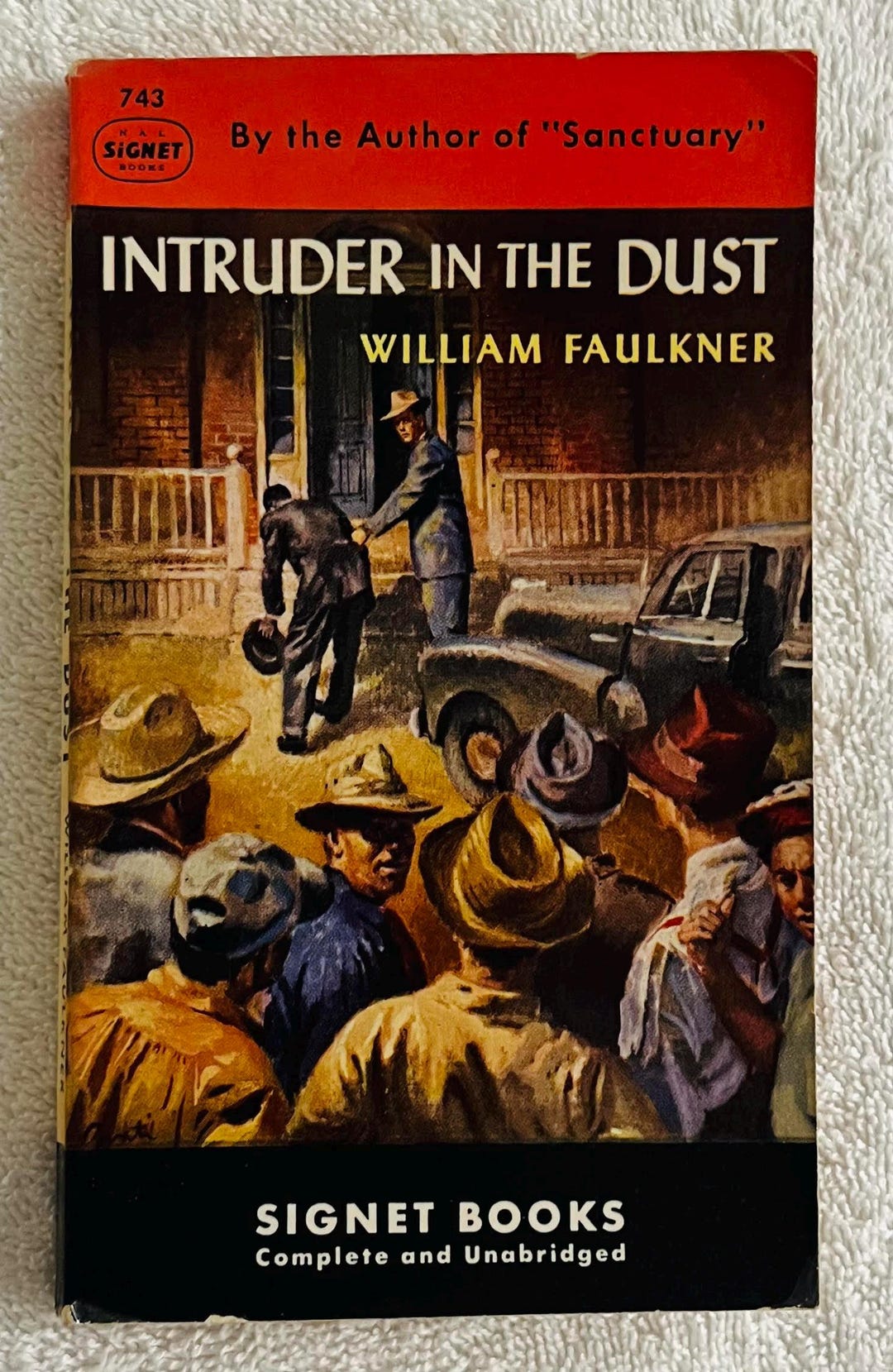 WILLIAM FAULKNER - Intruder in the Dust - 1949 Signet Paperback First ...