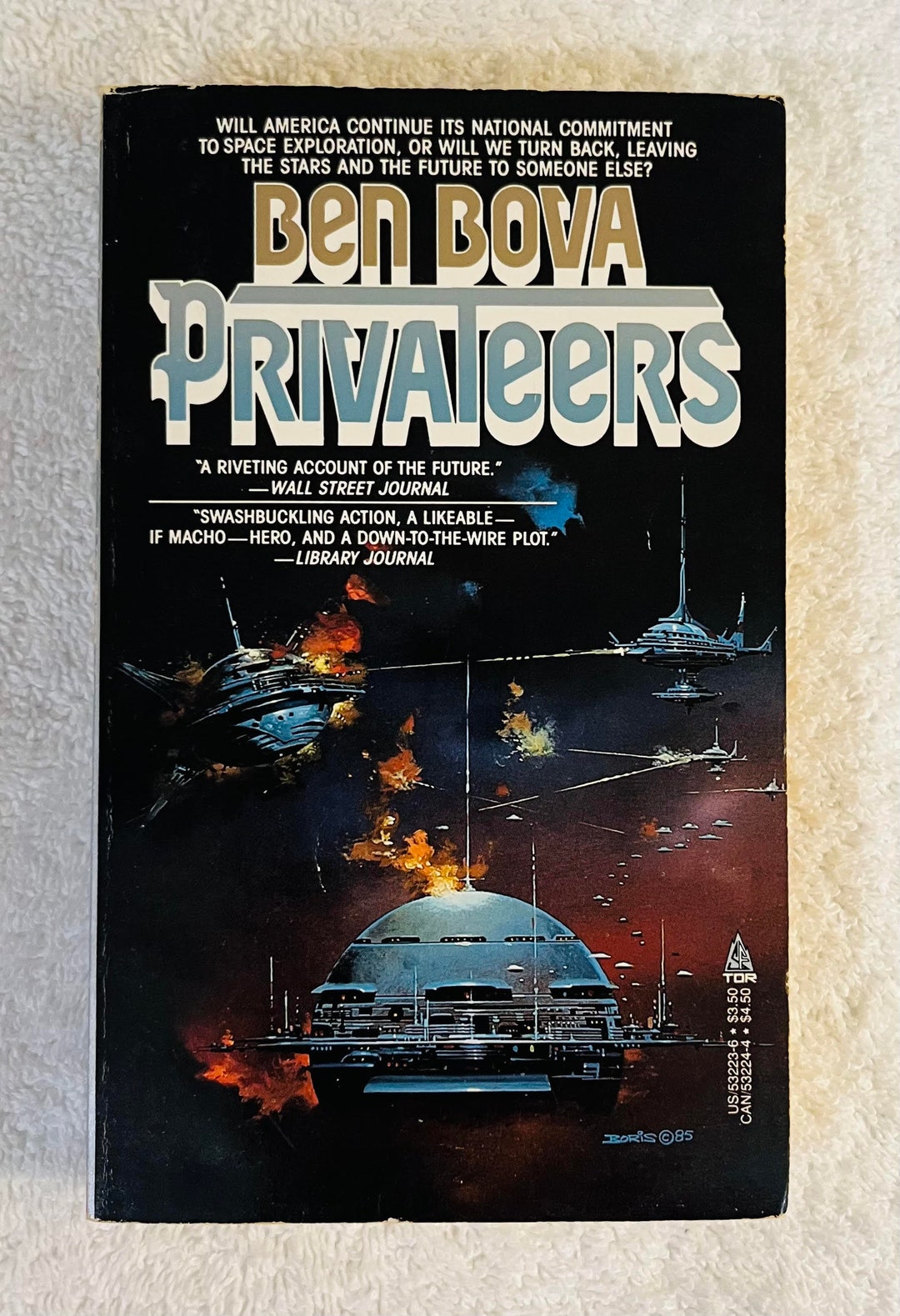 BEN BOVA - Privateers - 1986 Tor SF Paperback - Etsy