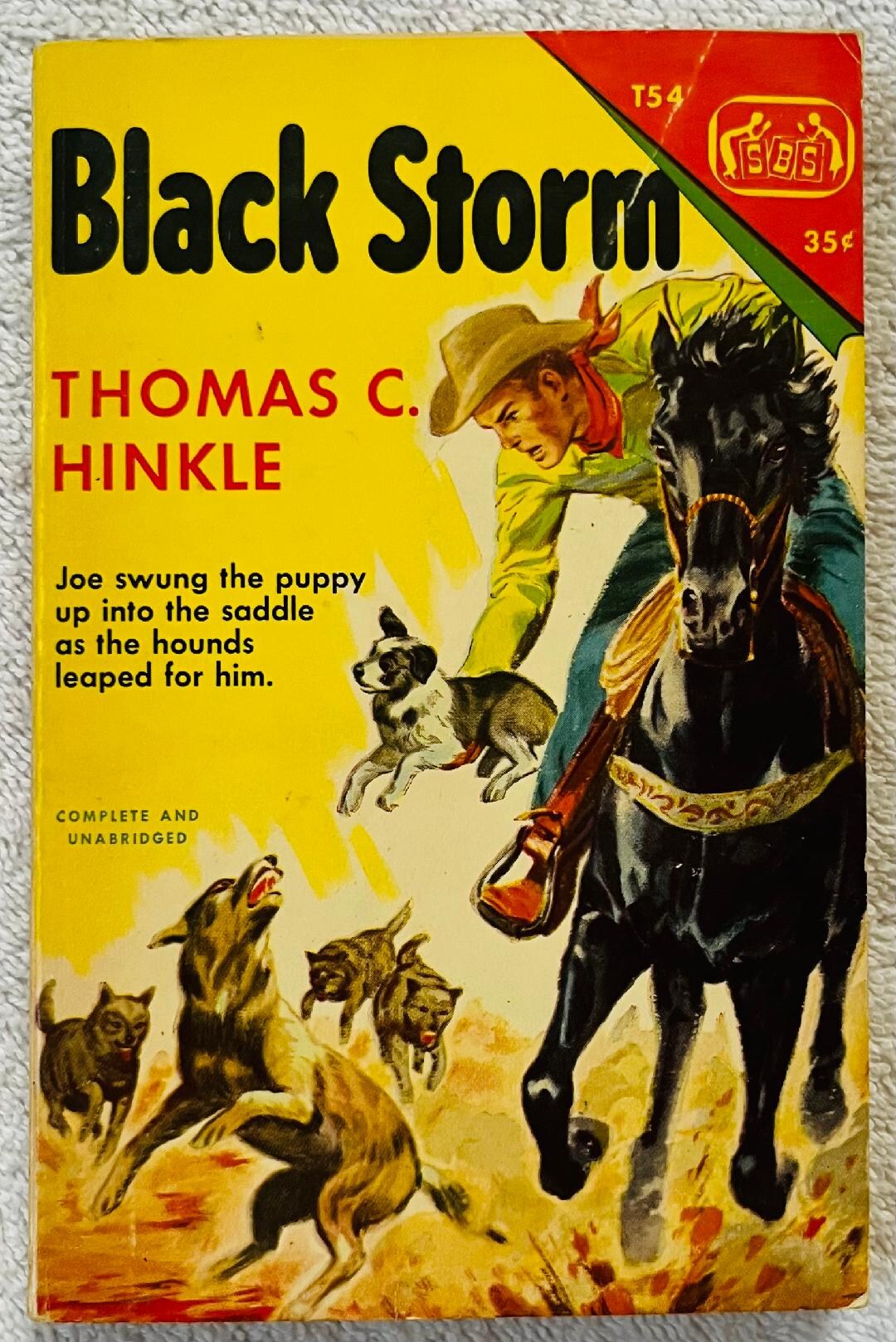 THOMAS C. HINKLE - Black Storm: A Horse of the Kansas Hills - 1964 ...