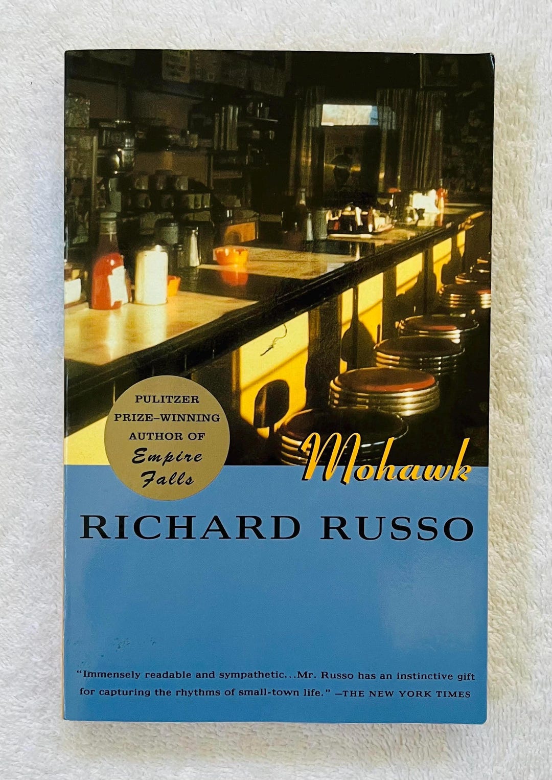 RICHARD RUSSO - Mohawk - 1994 Vintage Books Soft Cover Edition - Etsy