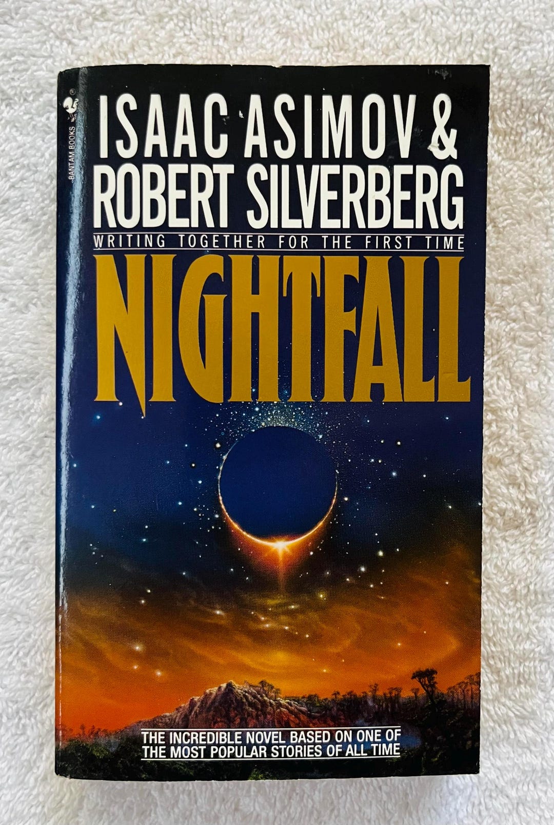 ISAAC ASIMOV & Robert SILVERBERG Nightfall 1991 Paperback - Etsy
