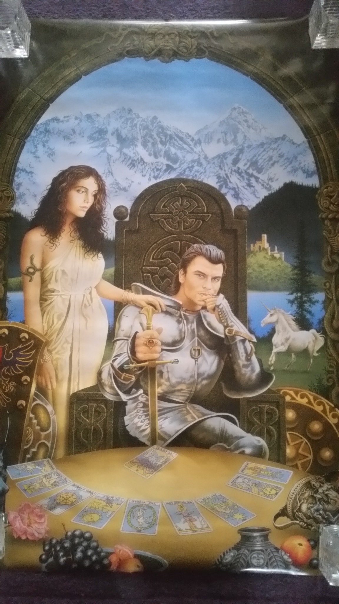 Vintage Original Athena Knight Poster - Etsy