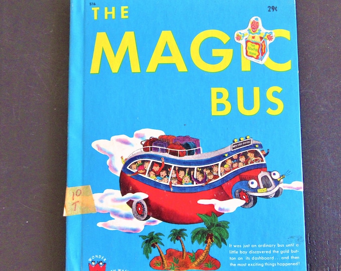 1948 Vintage THE MAGIC BUS / Wonder Book / by Maurice Dolbier ...
