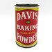 1940's Vintage Davis Baking Powder 8 Ounce Tin With Original Lid - Etsy