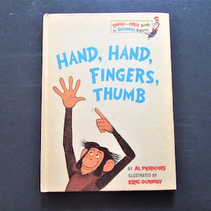 1969 Vintage HAND, HAND, FINGERS Thumb / Bright and Early Book / by Al ...