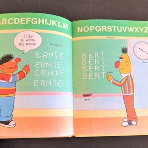 1980 Vintage I LIKE SCHOOL / Sesame Street Book Club / Hardcover ...