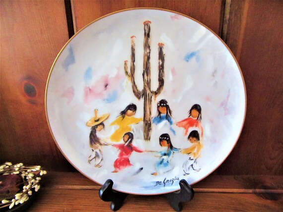 Collectibles Art & Collectibles Vintage DeGrazia collectors plate etna ...