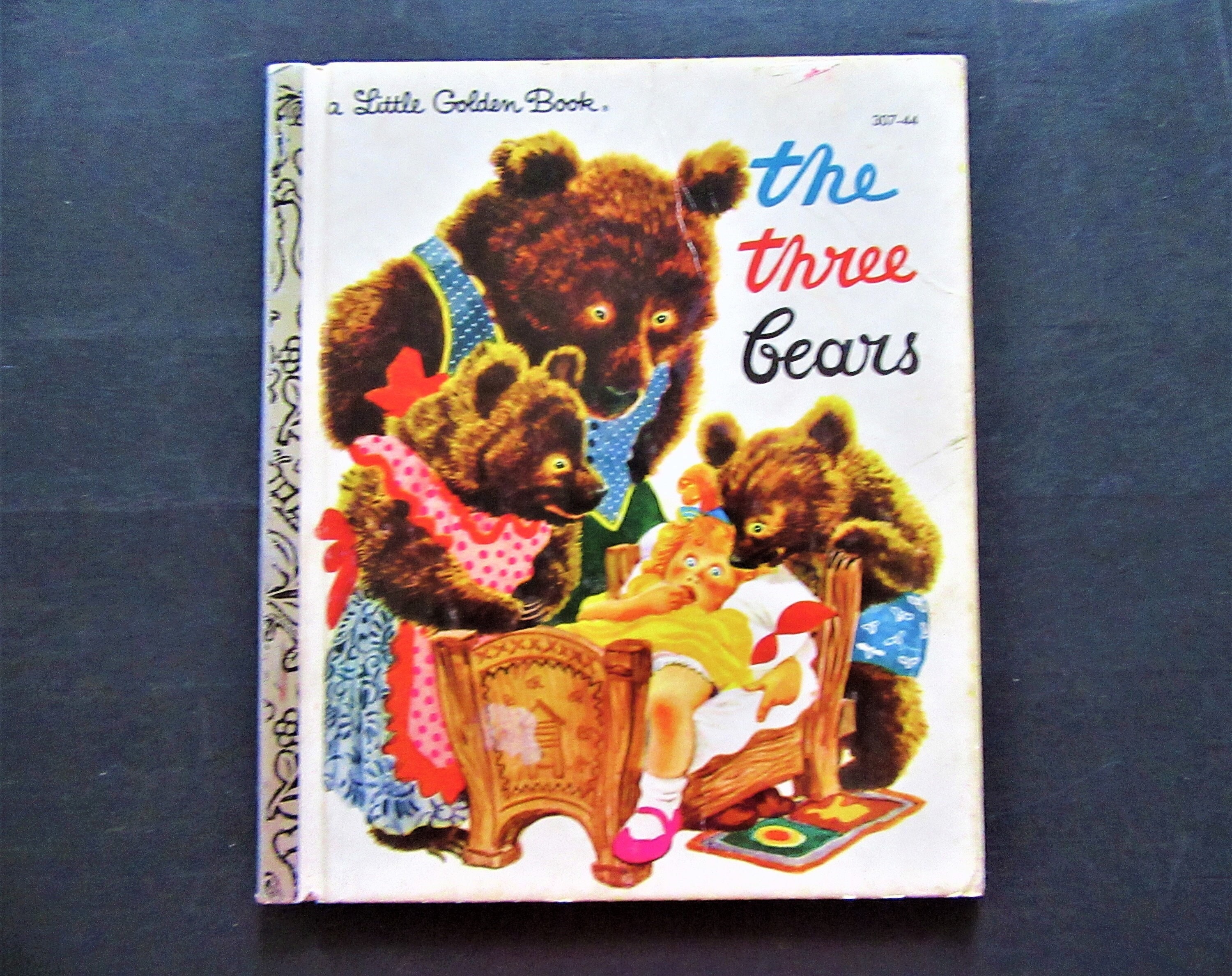 Goldilocks And The Three Bears Golden Book