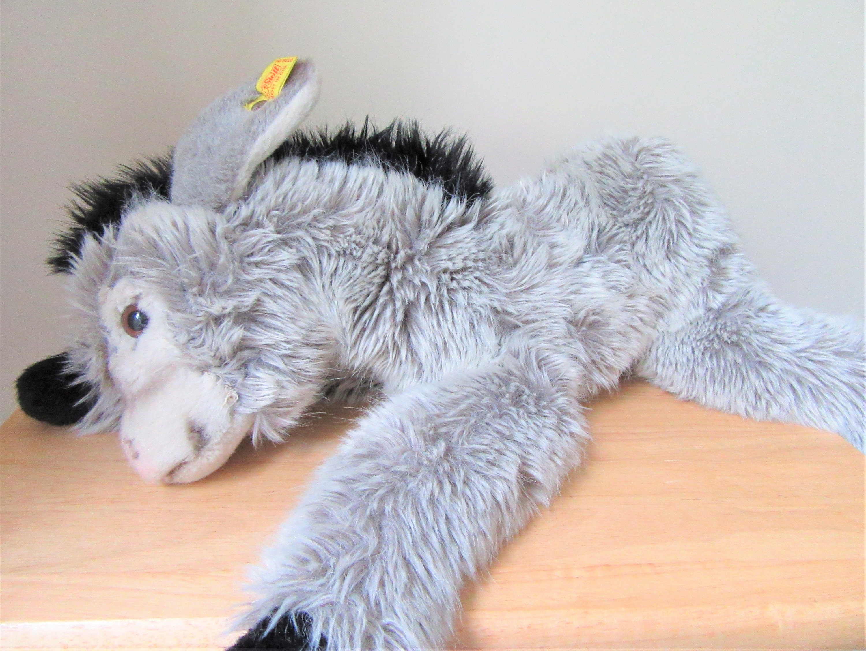 1980 STEIFF MOLLY DONKEY 0335/55 Retired Steiff Lying Donkey | Etsy