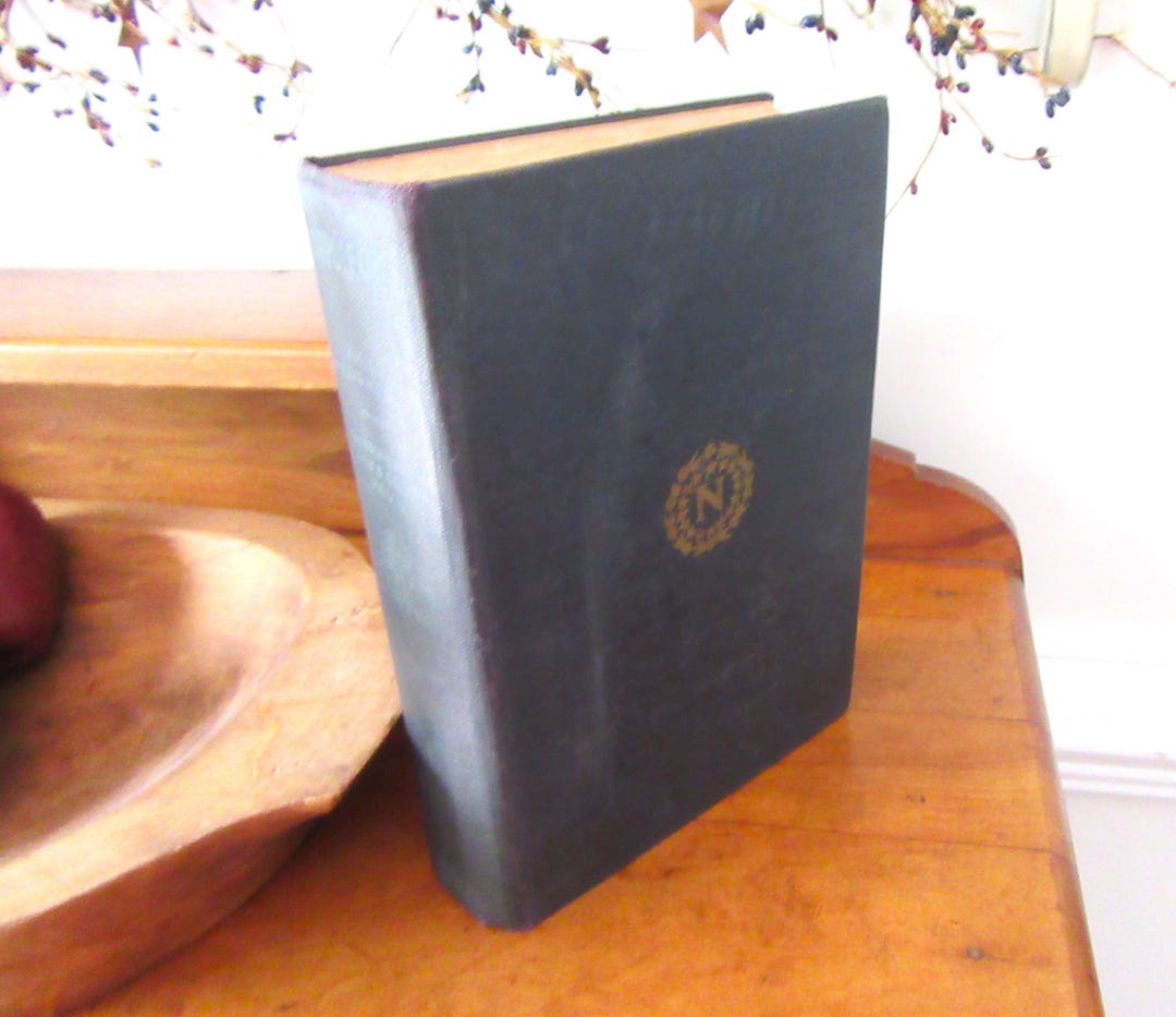Antique Book Napoleon N Book by Emil Ludwig Hardcover 1926 / Farmhouse ...