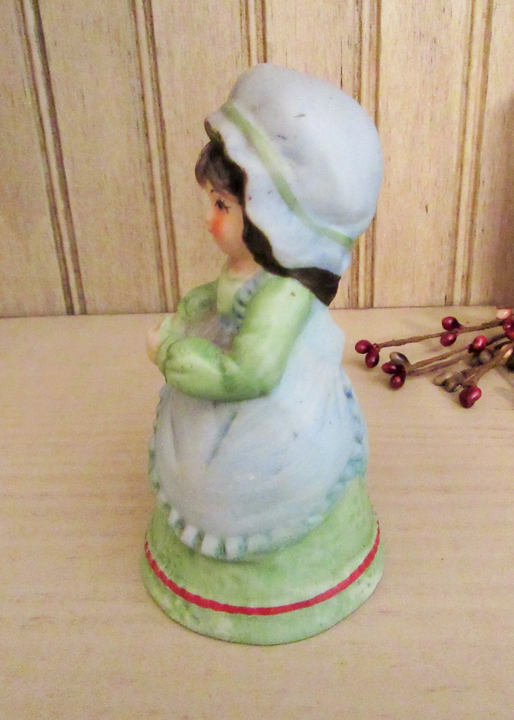PORCELAIN BELL Girl Bell Antique Bell Vintage Bell Gift for | Etsy