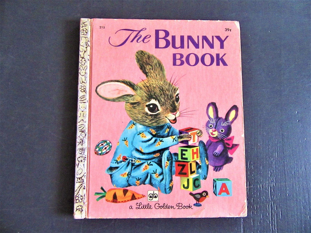 1955 THE BUNNY BOOK / Little Golden Book / by Patsy Scarry ...