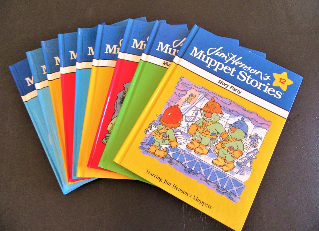 Vintage 1991 Jim Henson's Muppet Stories Hardcover Book - Etsy