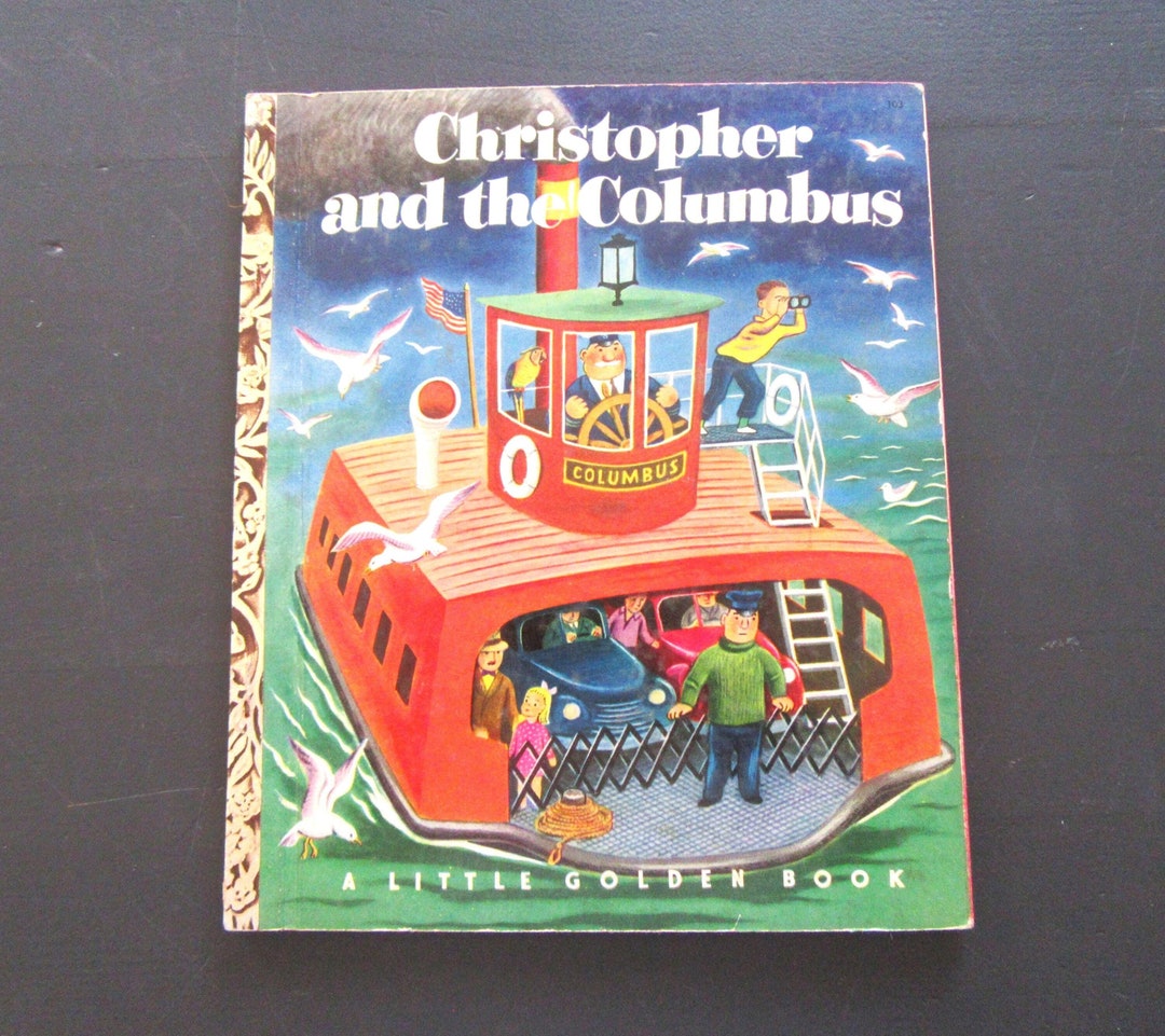 1951 Christopher and the Columbus / Little Golden Book / Hardcover ...